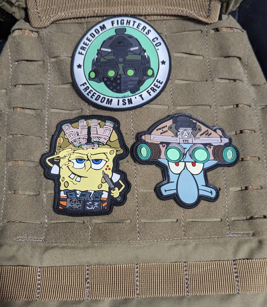 Freedom Fighters Under Water PVC Patch Pack - Etsy