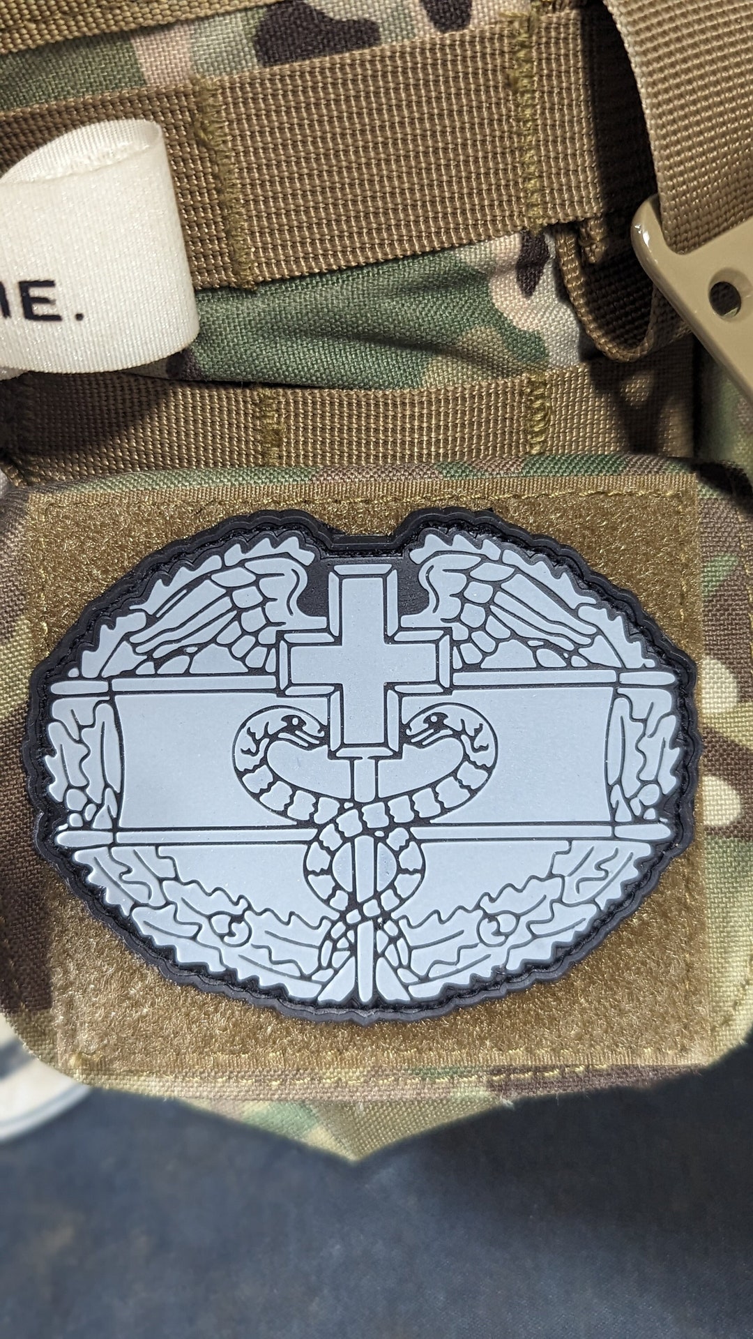 Army Combat Medical Badge CMB PVC Patch U.S. Army Combat - Etsy