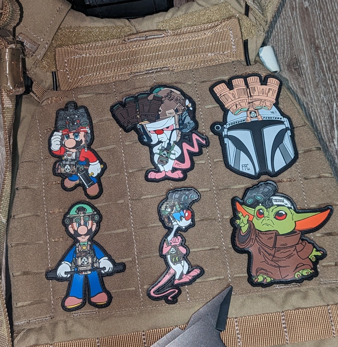 Freedom Fighters Toon Goon V2 PVC Patch Pack - Etsy
