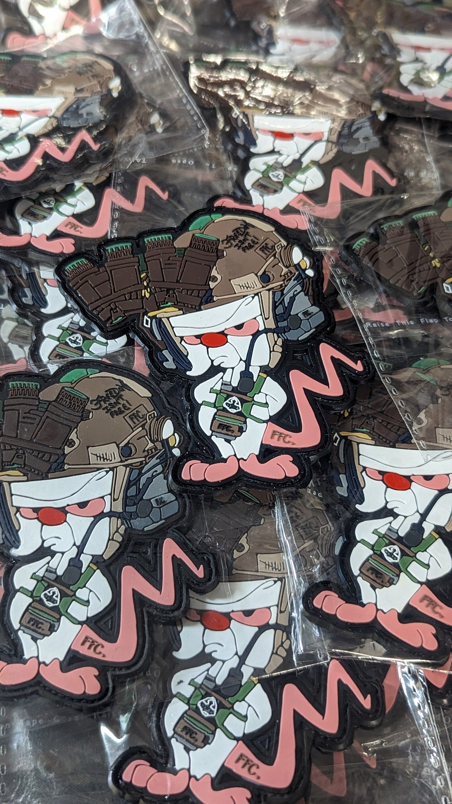 Freedom Fighter Mouse One PVC Patch - Etsy