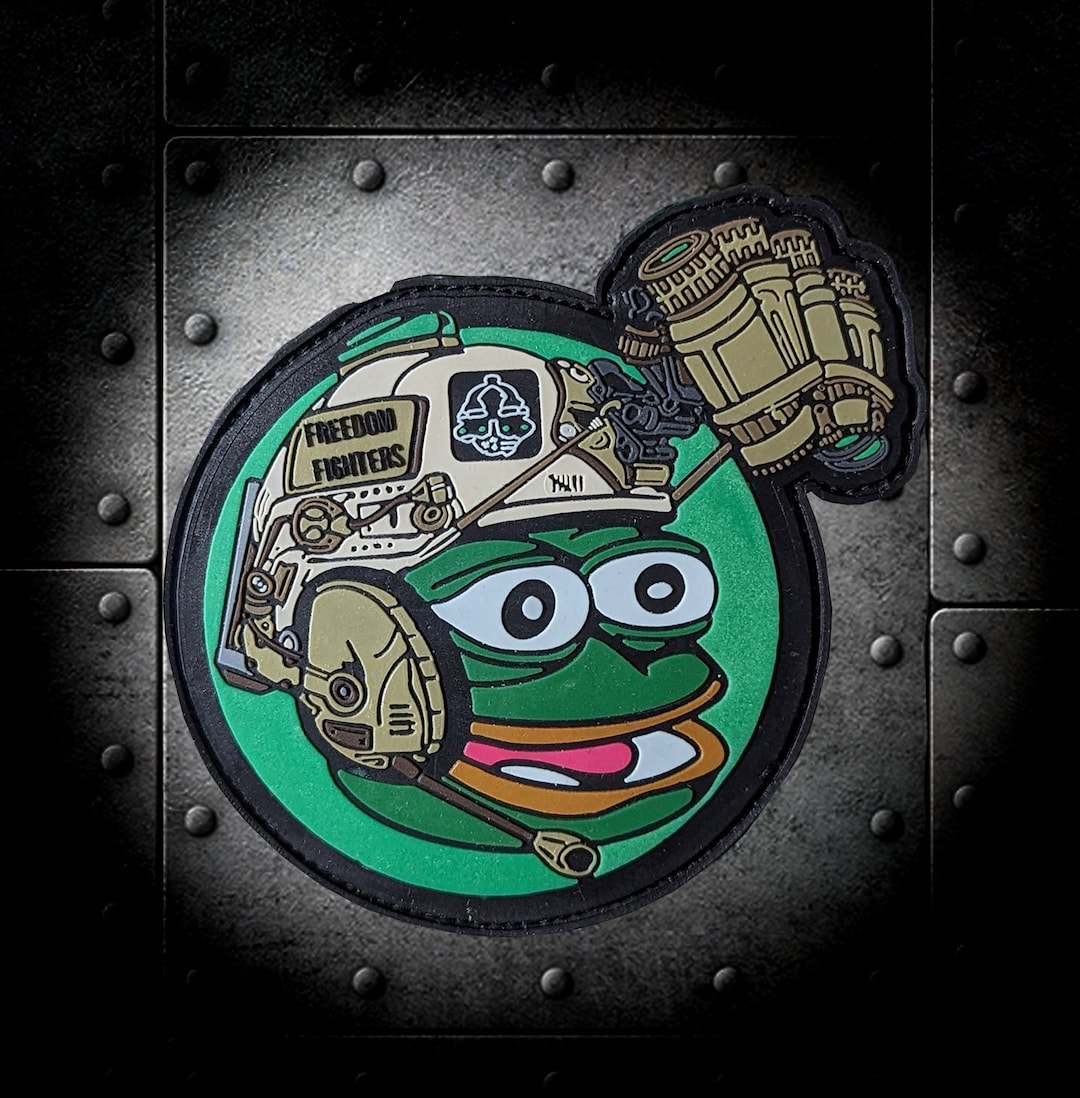 Freedom Fighters OPERATOR PEPE PVC Patch - Etsy