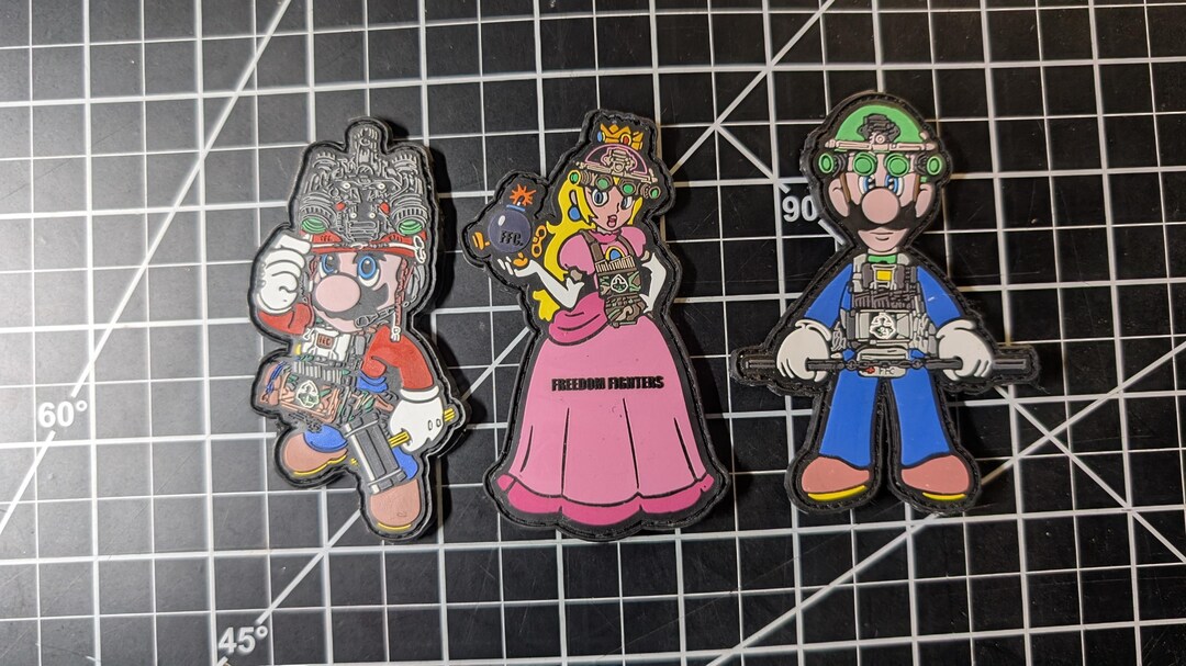 Freedom Fighters Tactical Classic Hero Trio (PVC) Patch Pack - Etsy