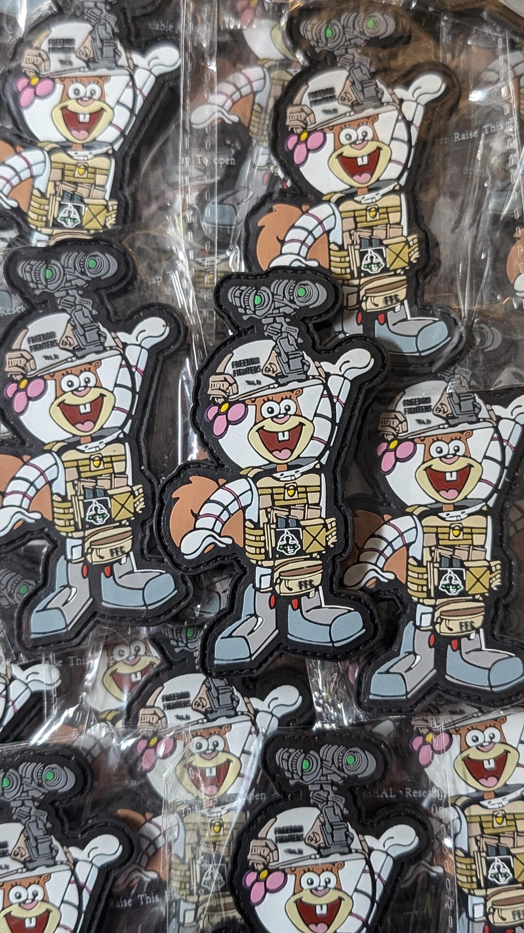 Freedom Fighters Tactical Squirrel PVC Patch - Etsy