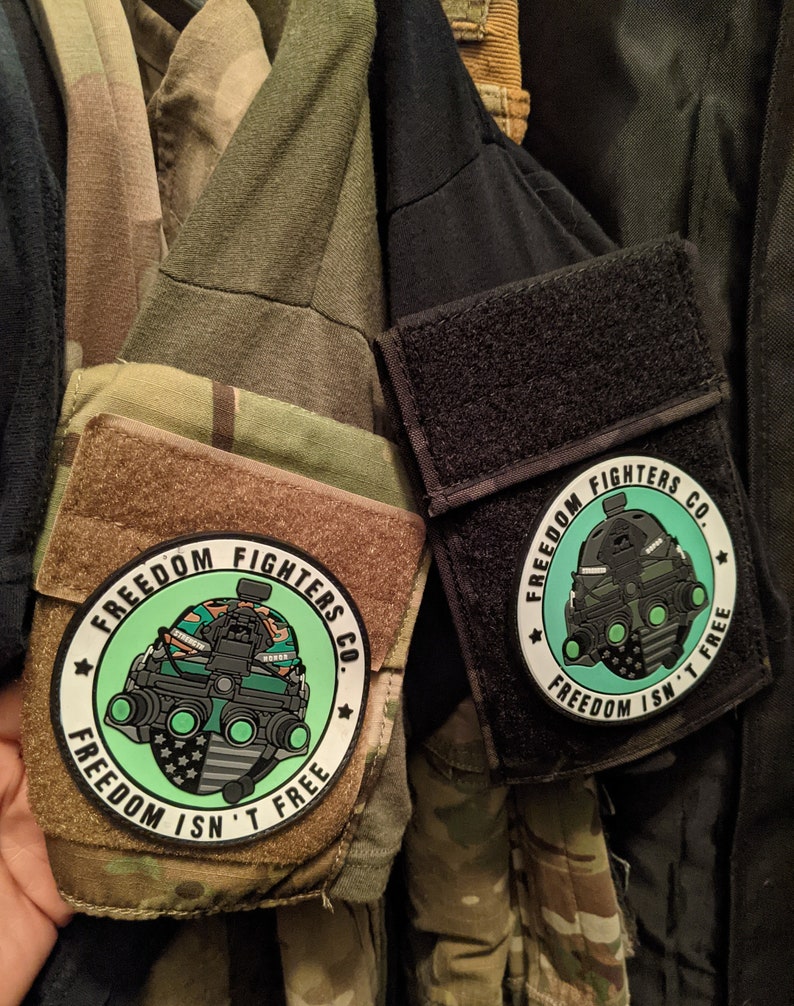 FREEDOM FIGHTERS PVC Patch - Etsy