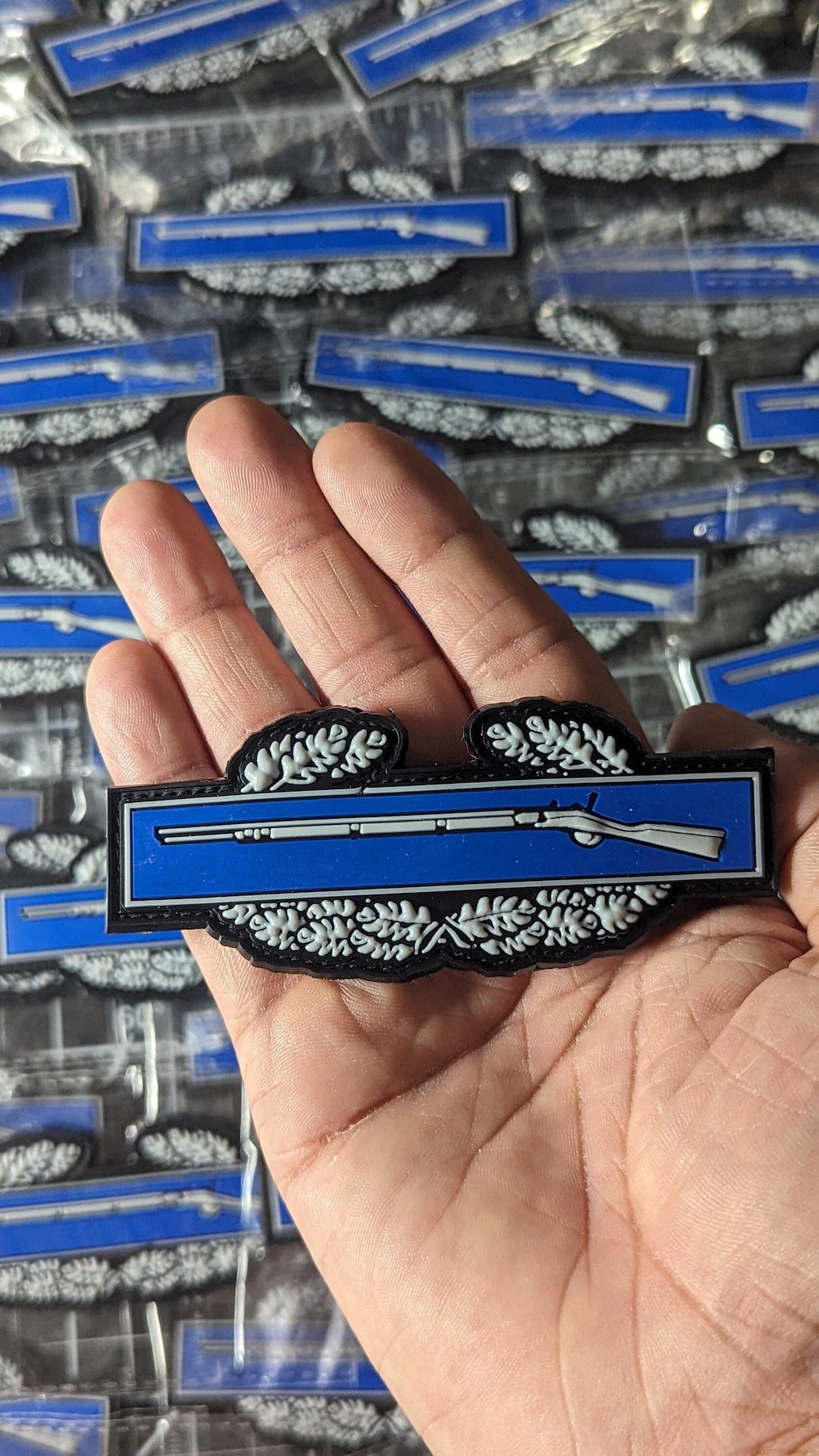 Army Combat Infantryman Badge CIB (PVC Patch) U.S. Army Infantry Grunts ...