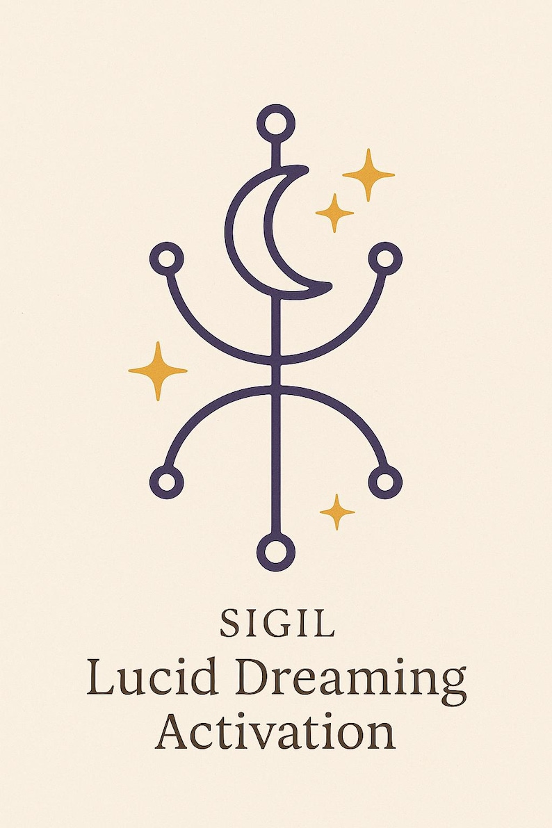 Custom Dream Sigil – Personalized Symbol for Lucid Dreaming, Clarity ...