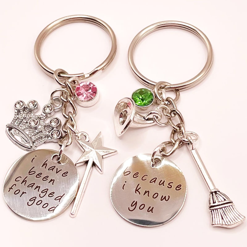 Wicked for Good Key Chain - Etsy