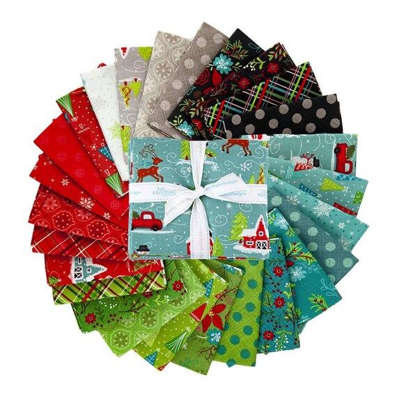 Snowed in Fat Quarter Bundle - Etsy