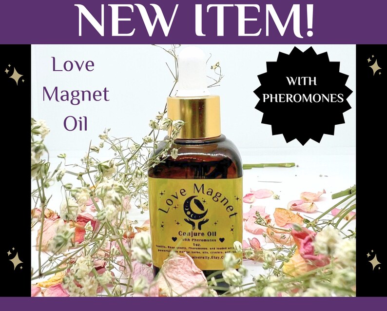 Magical Perfume Glamour Come to Me Magick Witch Ingredients Attraction ...