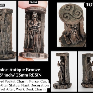 Brigid Statue 3D Printed Resin High Quality Details Celtic Imbolc ...