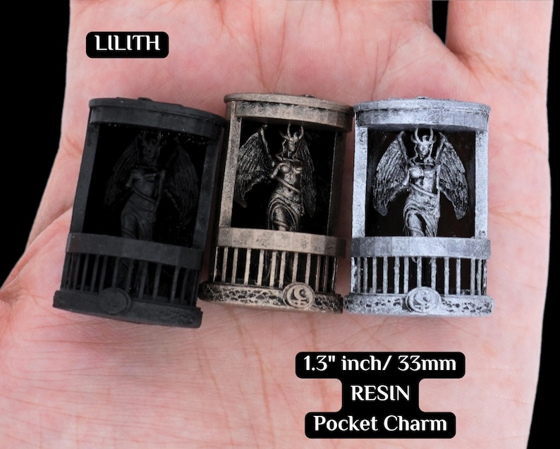 Lilith Succubus Miniature Statue, 3D Printed Resin High Quality Details ...