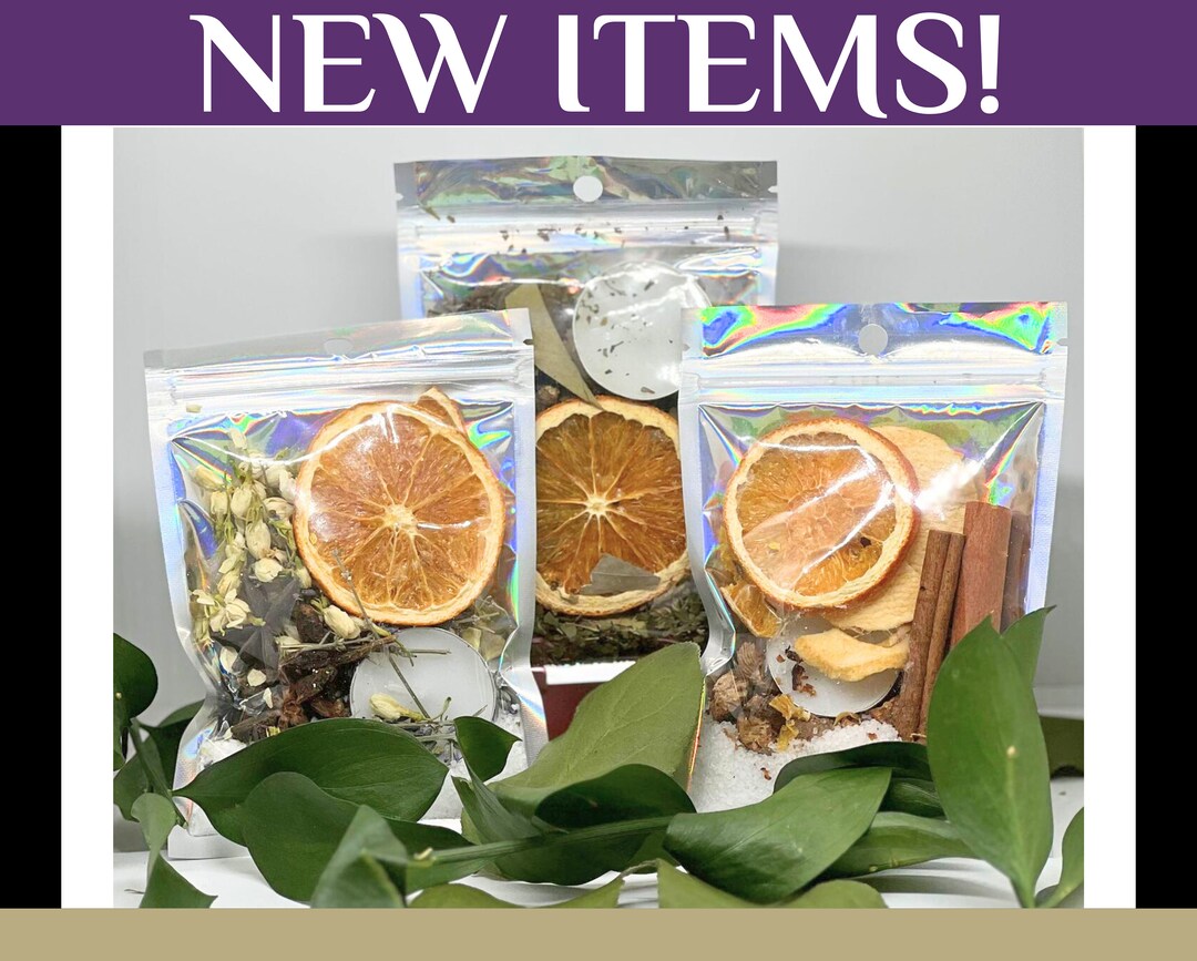 Simmer Pot Potpourri Kit Stovetop Cleansing Aroma Abundance Money ...