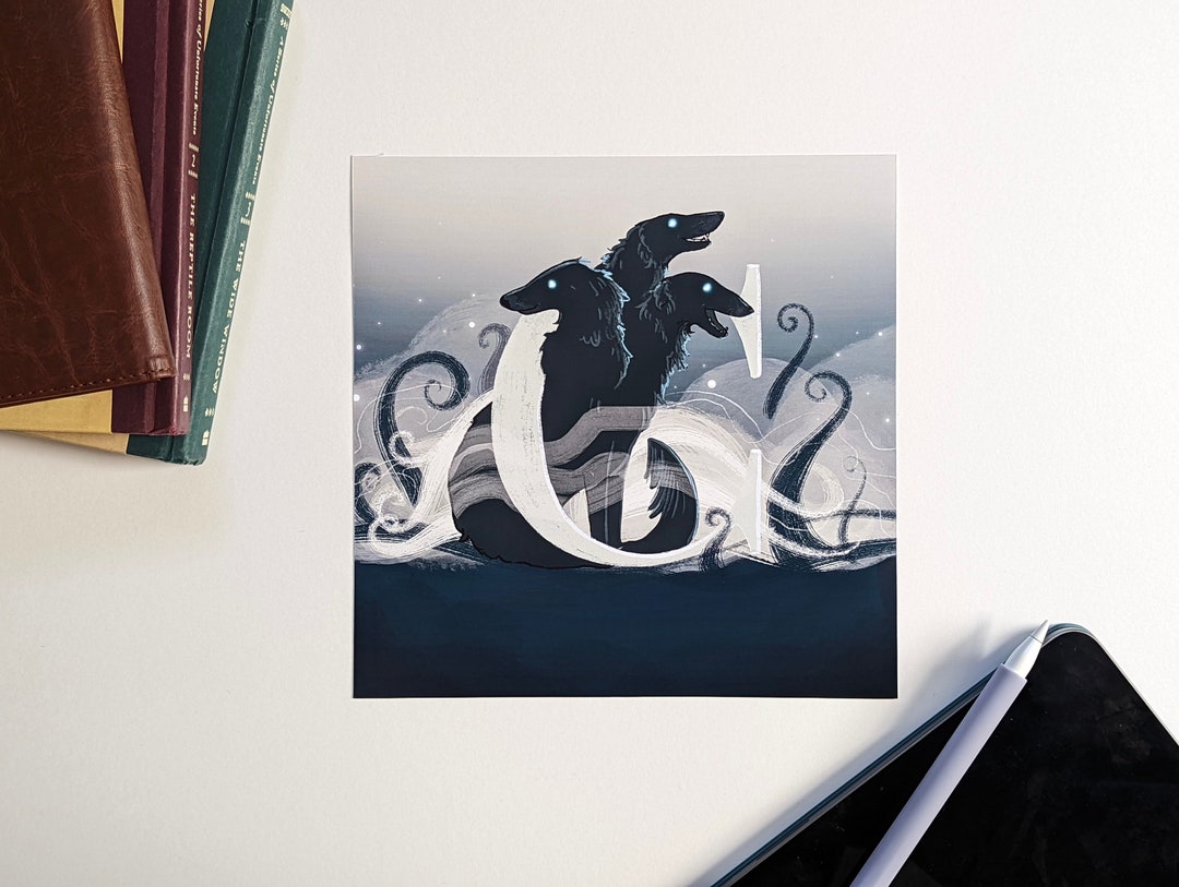 Mythical Alphabet Letter C Print - Etsy