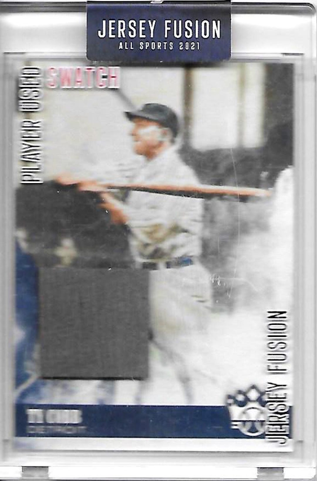 Ty Cobb Jersey Fusion Swatch Worn by Ty Card# JF-TCSJ RARE - Etsy