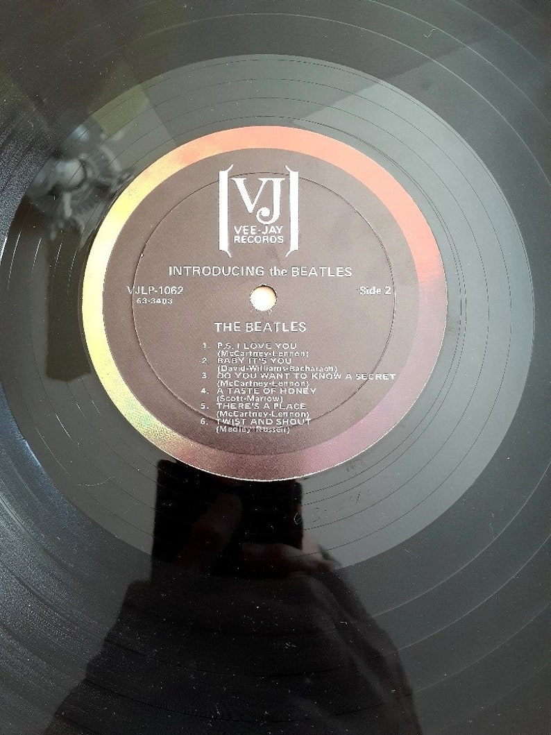 Beatles, 1st Album Released in the U.S.A. 2nd Version 01/1964 (RARE ...