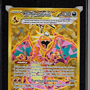 Charizard #228 Obsidian Flames Hyper Rare ISA 8 NM-MT - Etsy