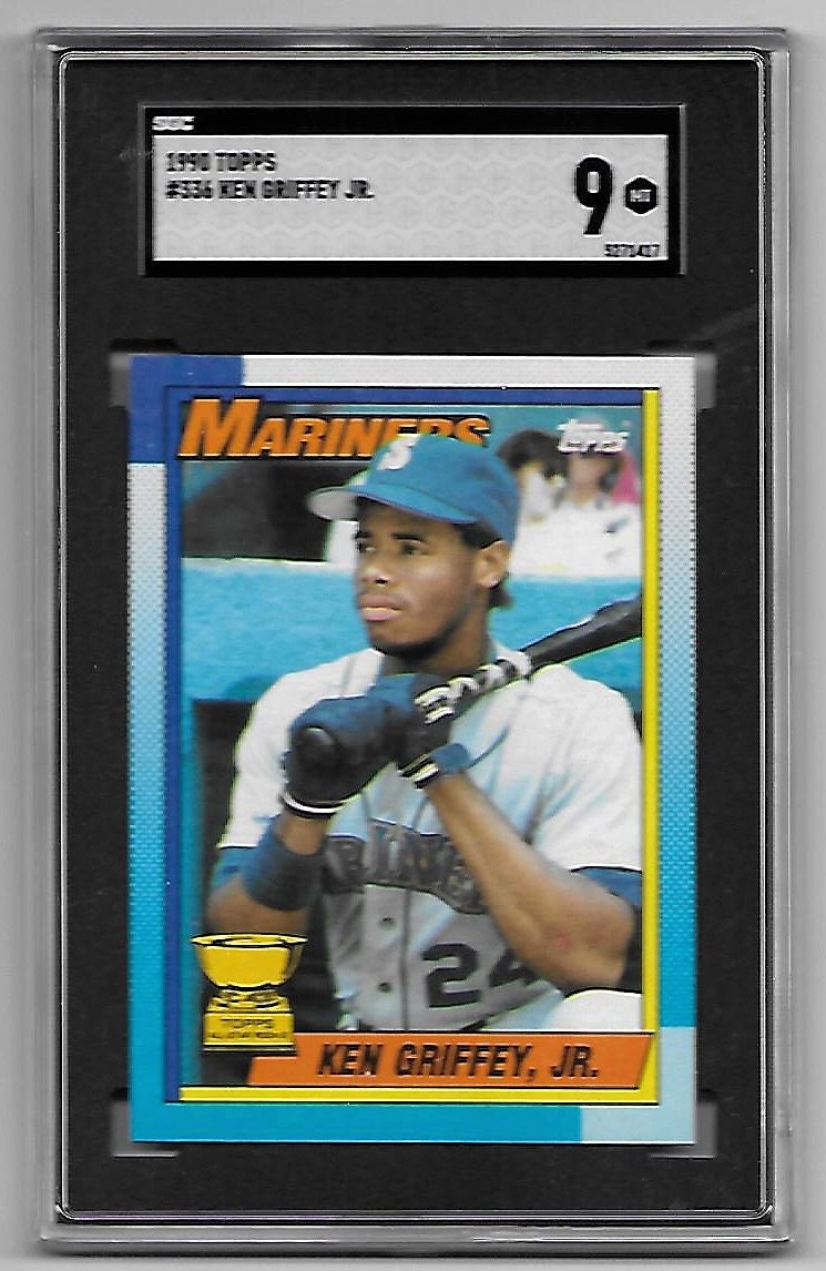 Ken Griffey Jr. Rookie Card #336 SGC 9 NM - Etsy