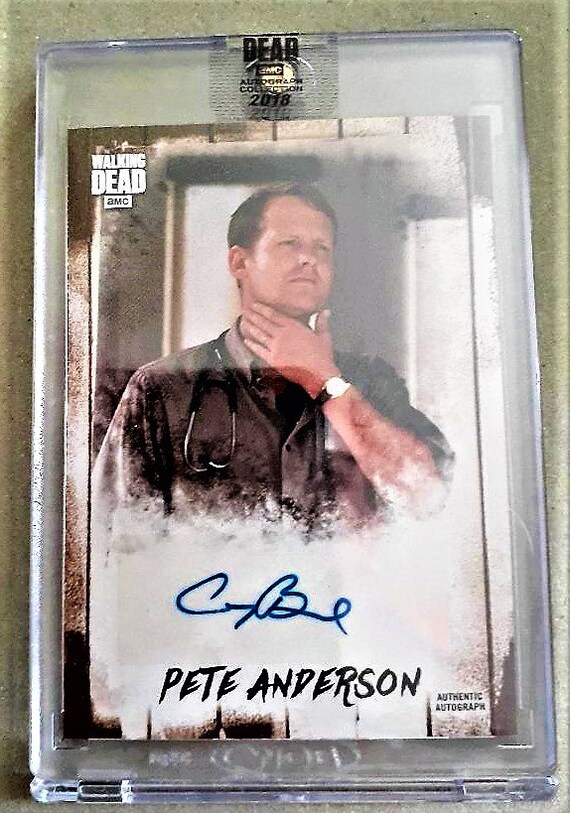 Pete Anderson played by Corey Brill Autographed Card A-CBB - Etsy
