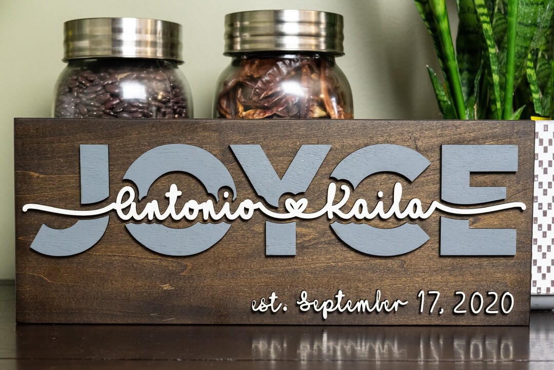 Last Name Wedding Sign/rustic Wood Sign - Etsy