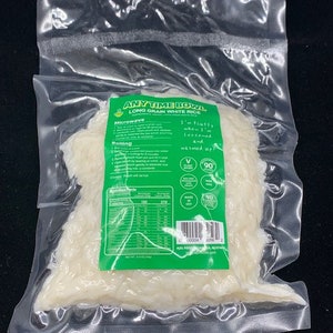 Instant Rice in 90 Seconds, Cooked Fluffy Long Grain White Rice, 8.8oz ...