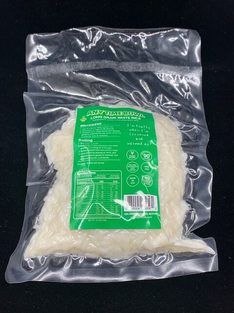 Instant Rice in 90 Seconds, Cooked Fluffy Long Grain White Rice, 8.8oz ...