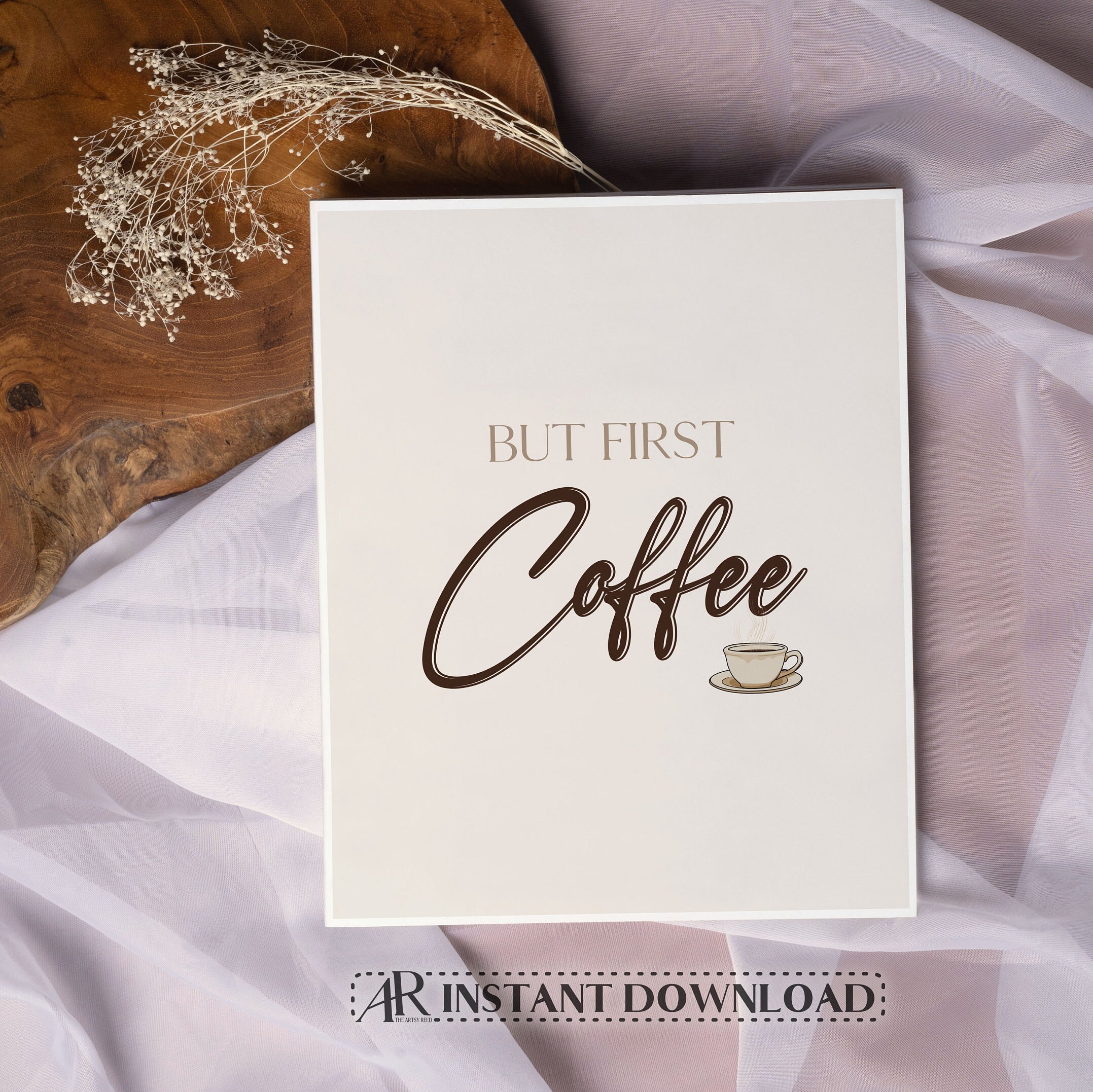But First Coffee Coffee Poster Coffee Lover Print Coffee - Etsy