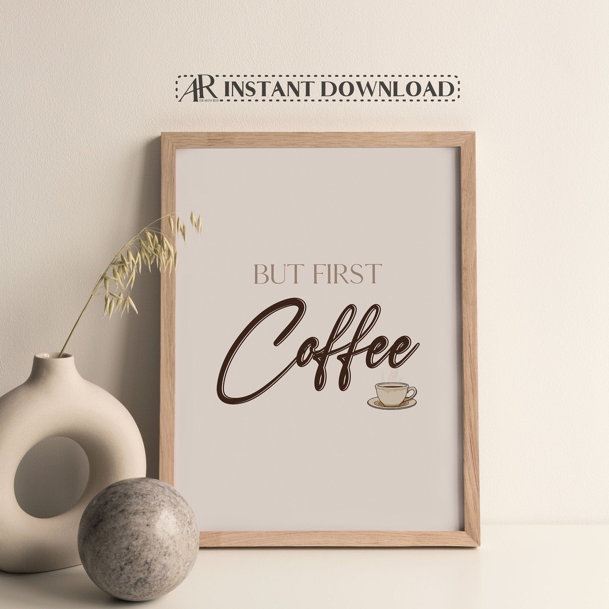But First Coffee Coffee Poster Coffee Lover Print Coffee - Etsy