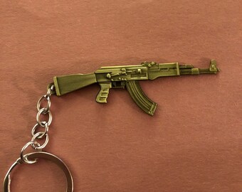 AR15 Rifle Keychain, M4 Carbine Rifle Keychain, Assault Rifle Keychain ...