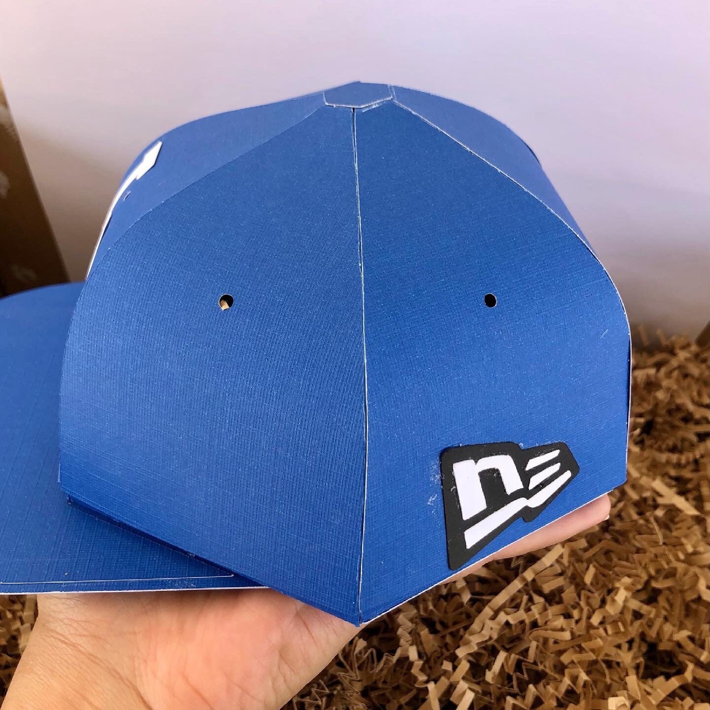 Baseball Hat Boxdiy Baseball Hat Treat Boxself Assemble Gift - Etsy