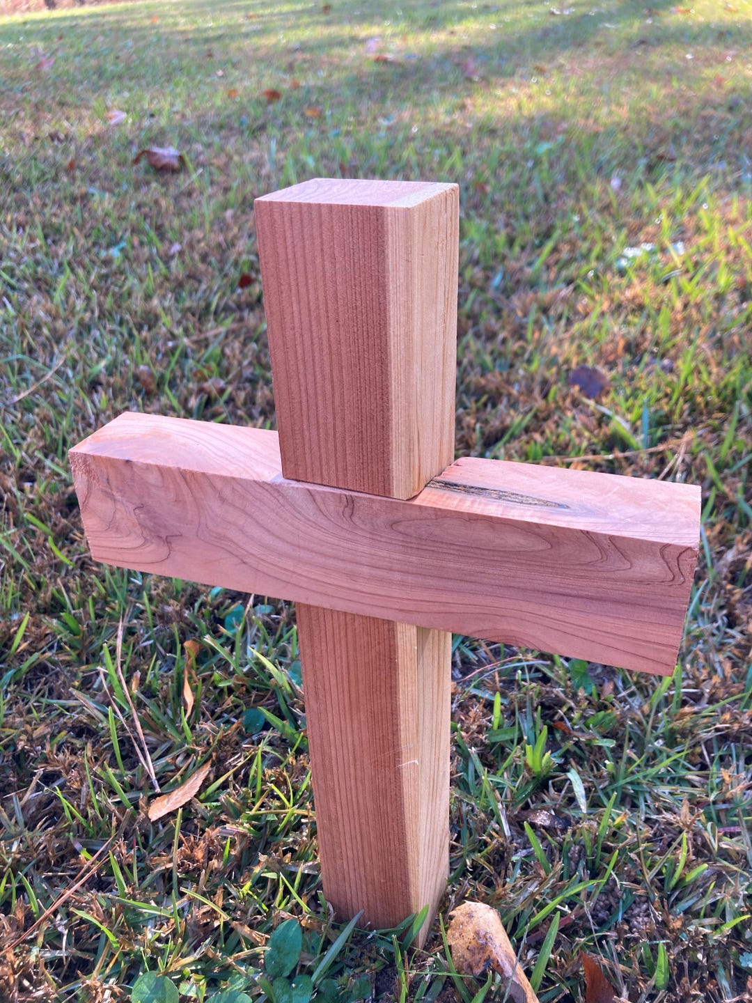 Red Cedar 1' Wood Cross - Etsy