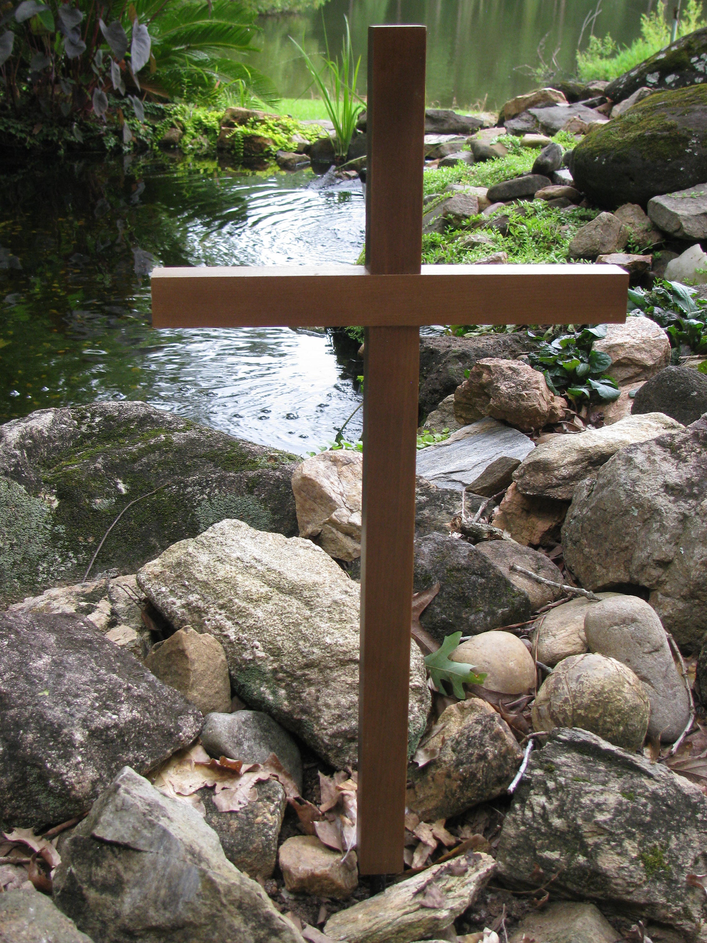 3' Contemporary handmade wooden crosses made from | Etsy