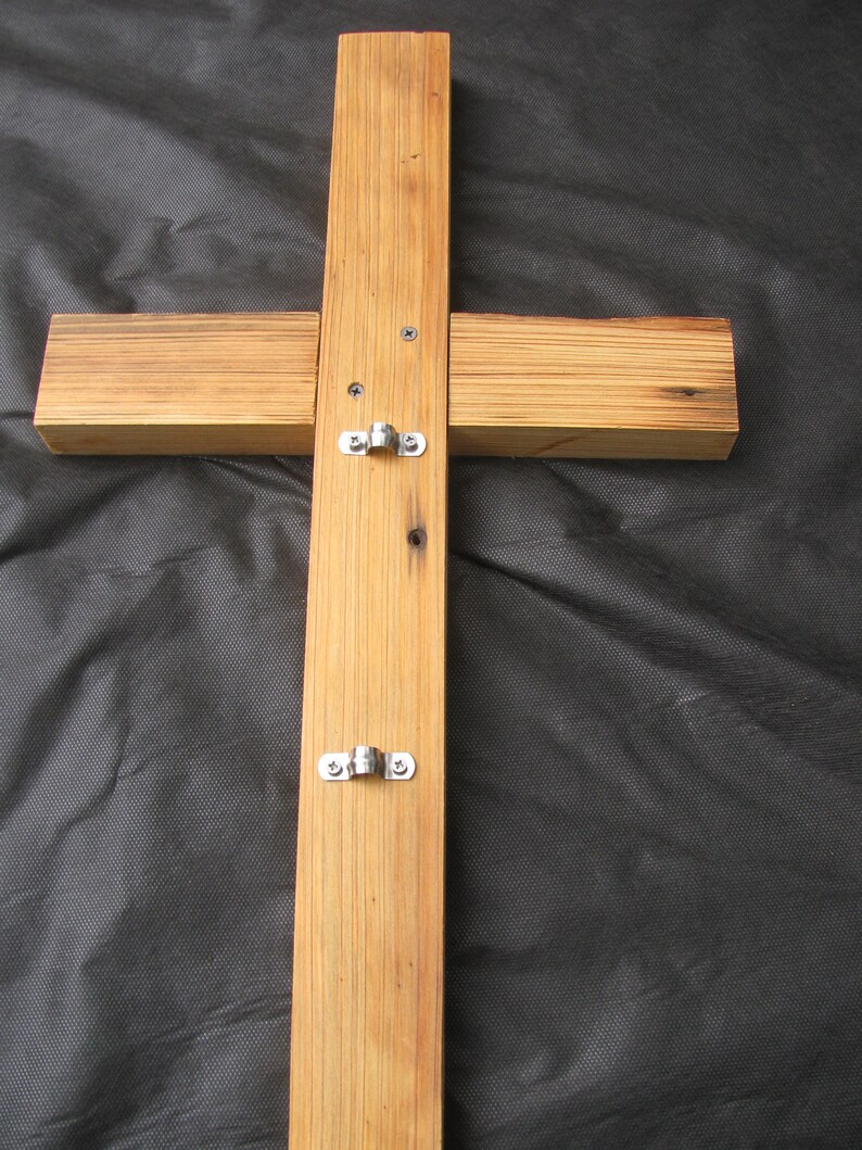 1' Traditional Handmade Wooden Cross Reclaimed Cypress - Etsy