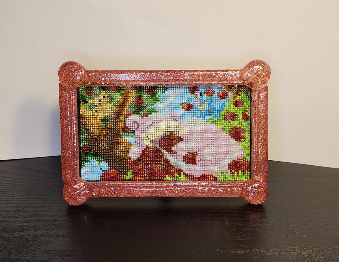 Beadweaving Slowpoke _ Pixel Art Wall Decoration - Etsy