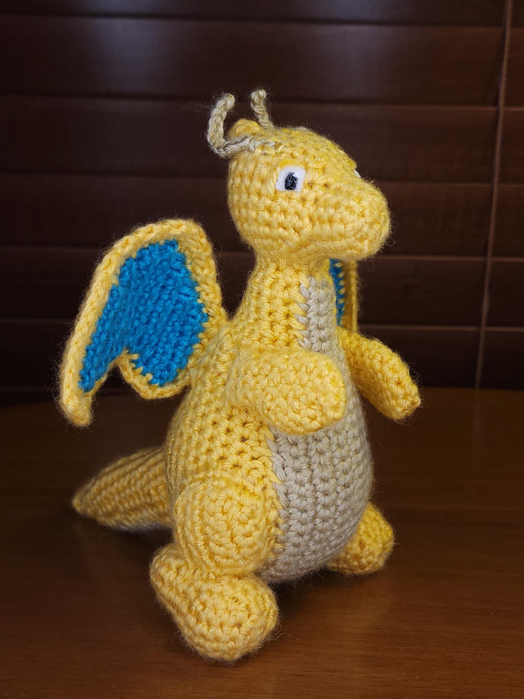 Crochet Dragonite (version 2) - Etsy