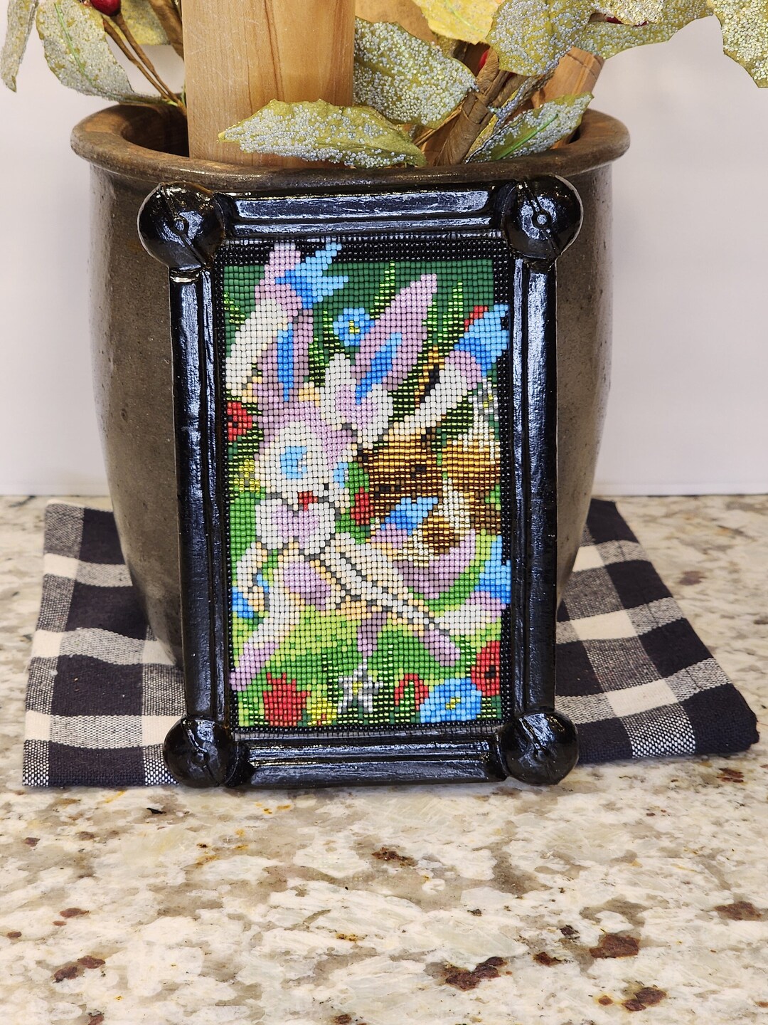 Sylveon & Eevee Pokemon Bead Weaving Pixel Art Wall Art - Etsy