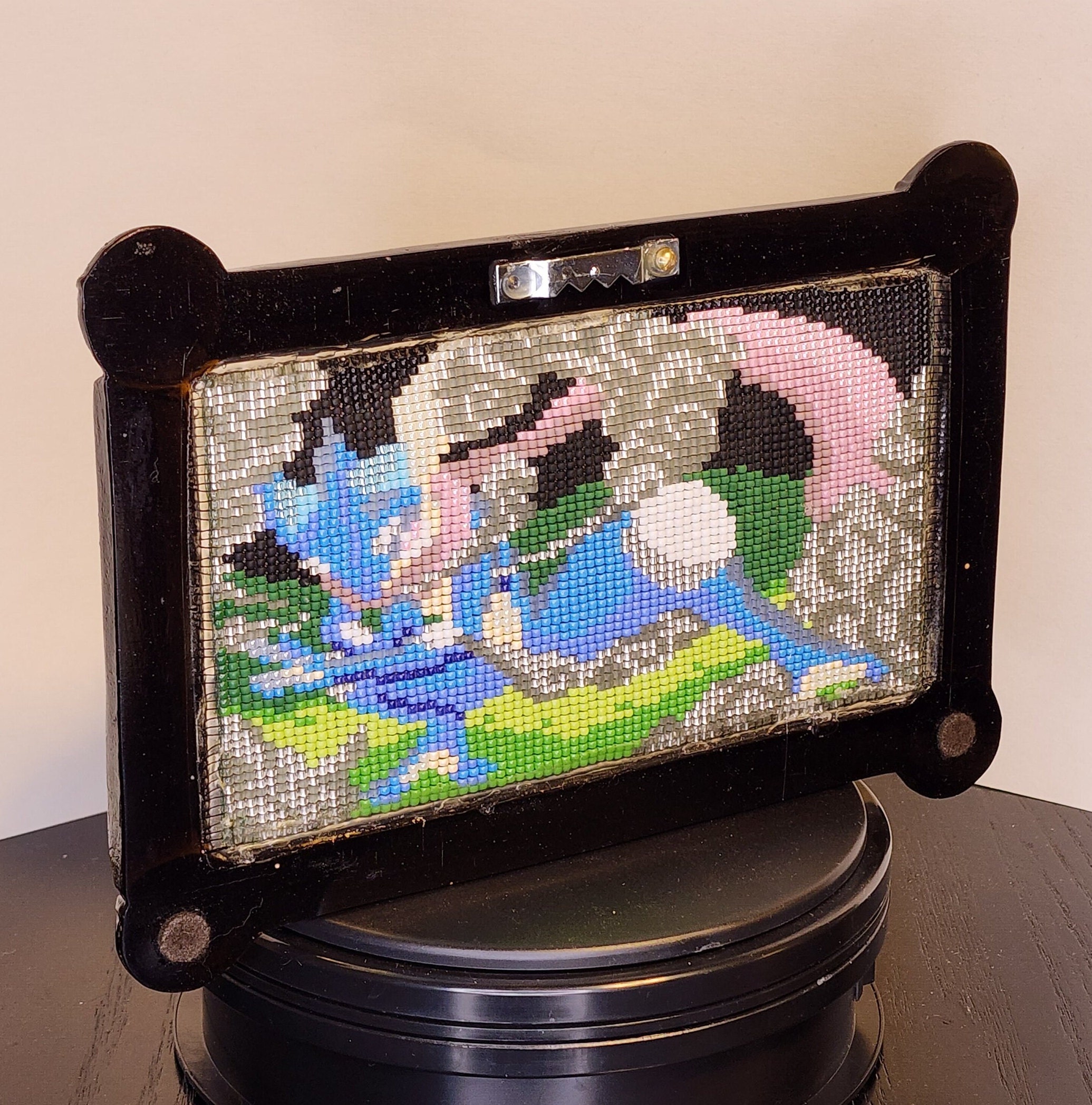 Greninja Pokemon Bead Weaving Pixel Art Wall Art - Etsy