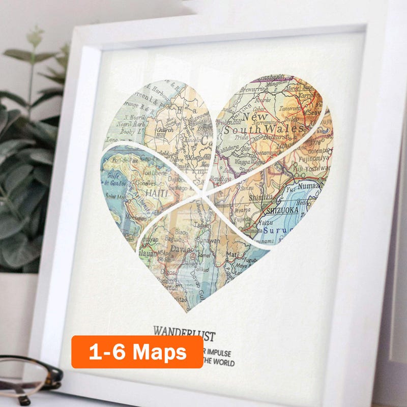 Custom Maps Small - Etsy