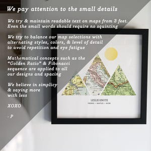 Personalized Milestones Map™ Print: 3-13 Locations Mountain Wall Art ...