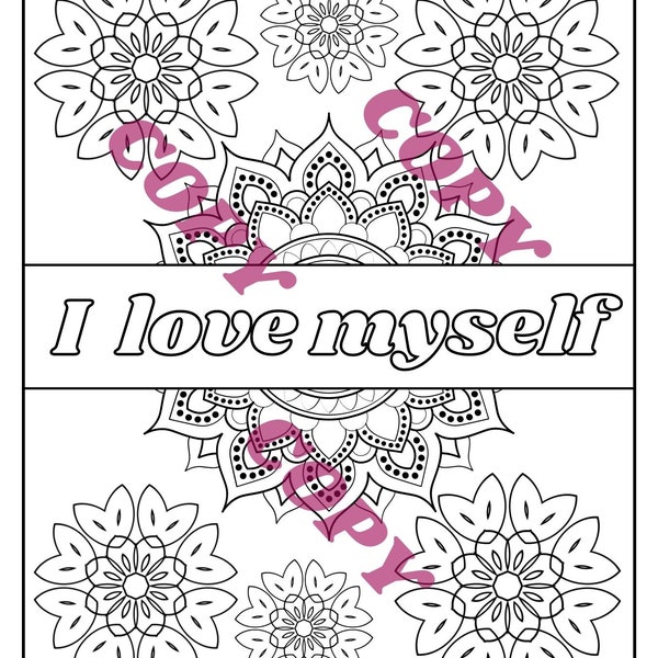Mantra Coloring Pages - Etsy