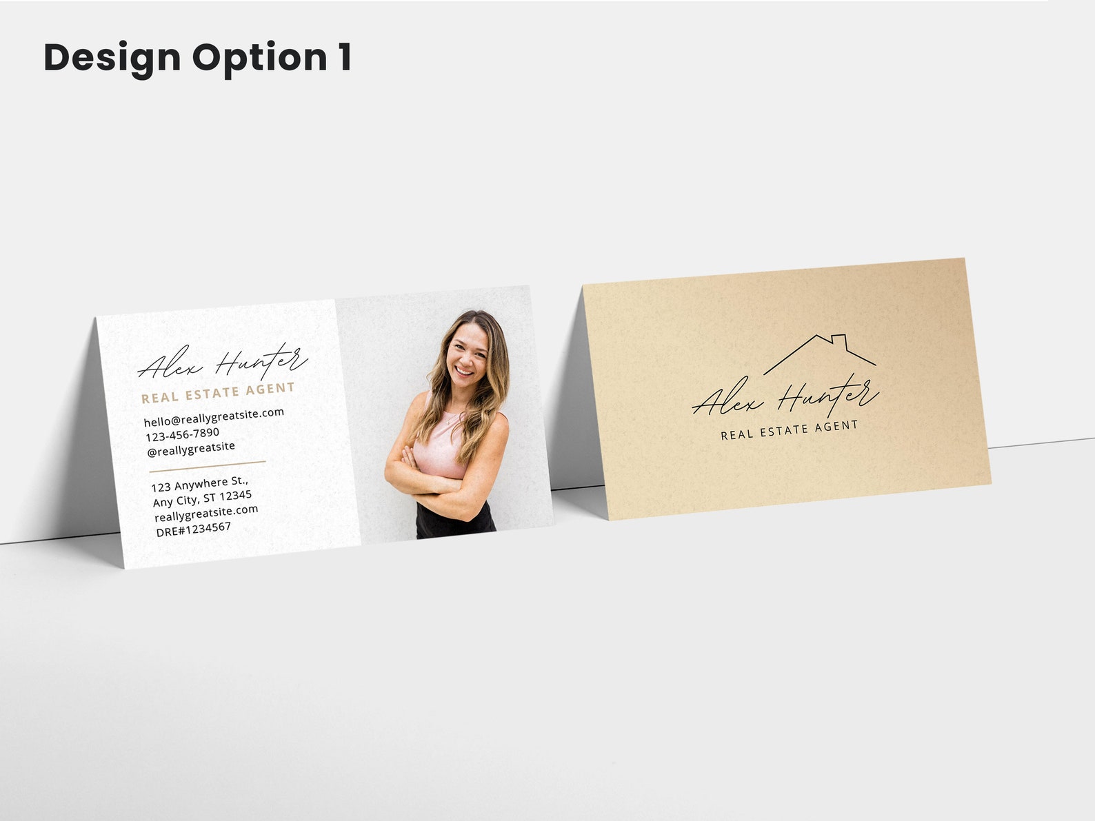 Real Estate Agent Business Card | Realtor Business Card, Gold Luxury ...