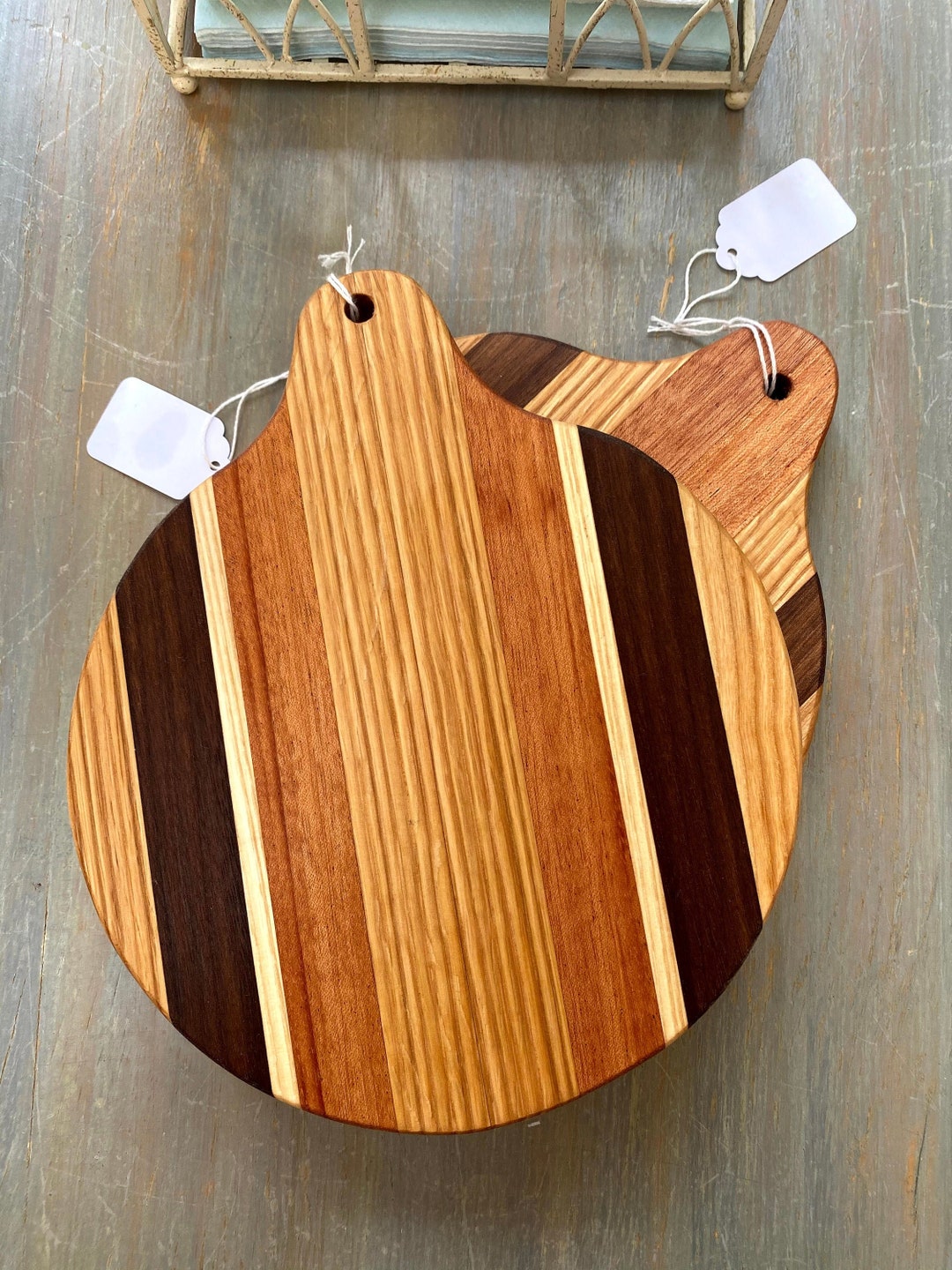 Small Round Cutting Board - Etsy