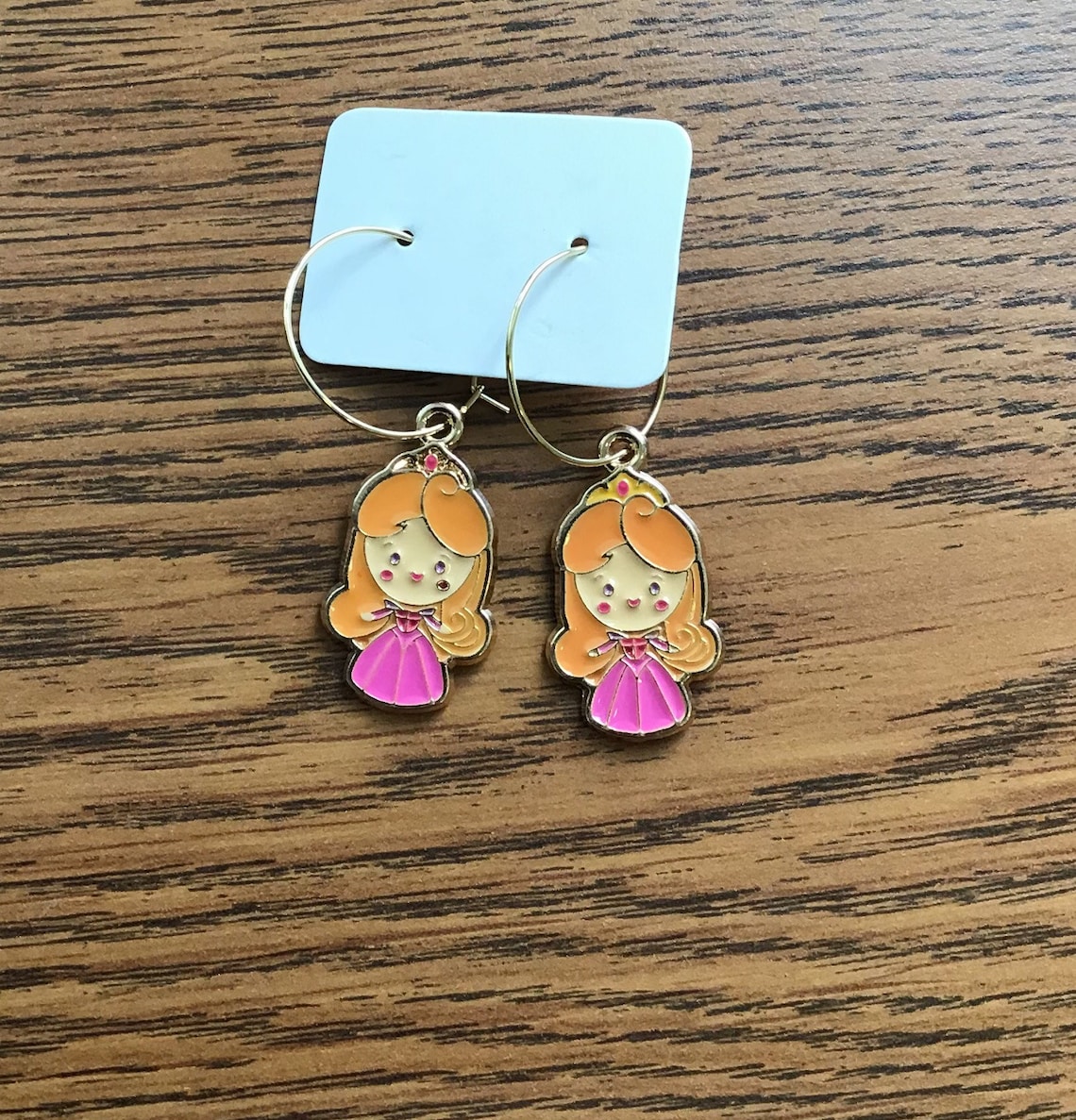 Disney Dangle Earrings/disney Princesses/mickey Earrings/snow | Etsy