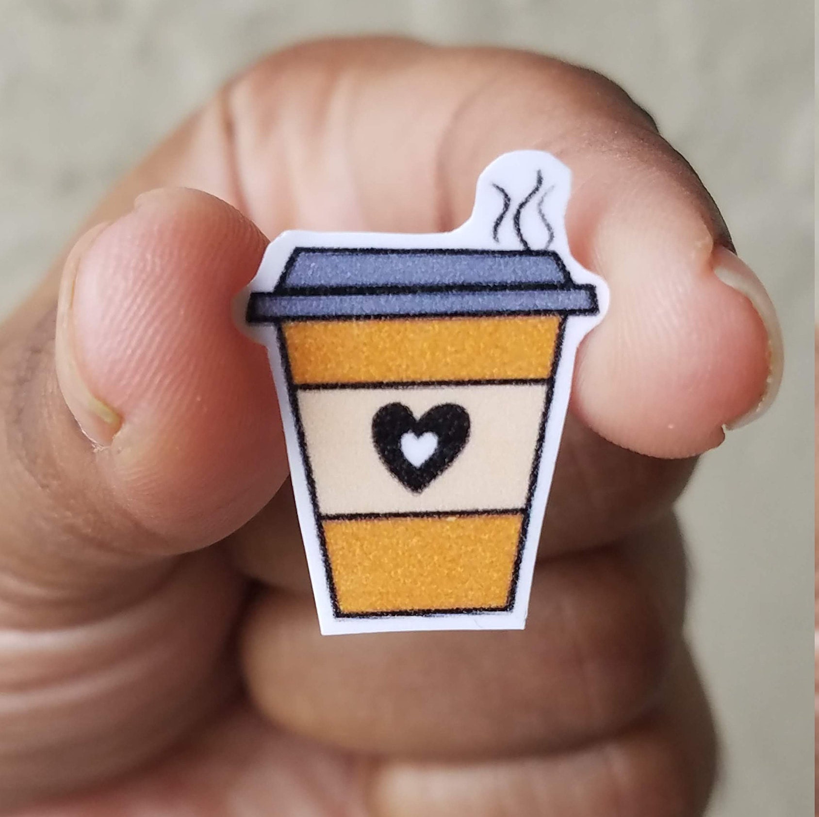 Fall Latte Sticker/coffee/hot Chocolate/warm & - Etsy