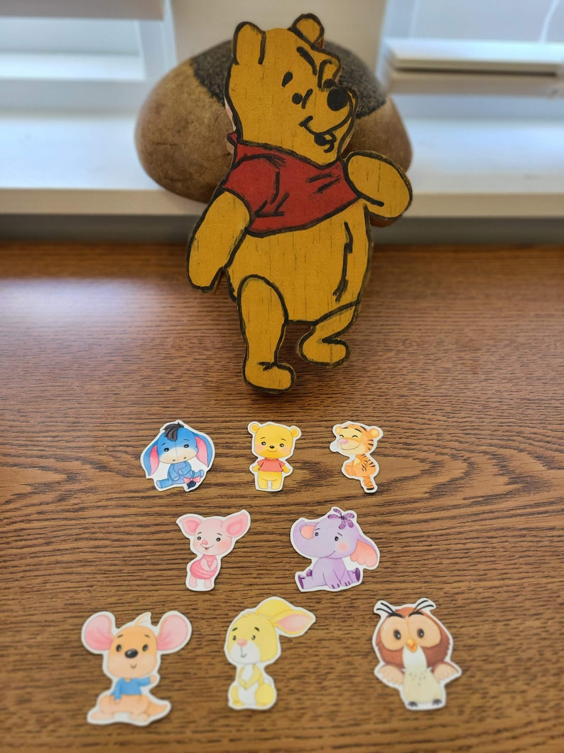 Super Cute Baby Pooh & Friends Stickers/baby Bear - Etsy