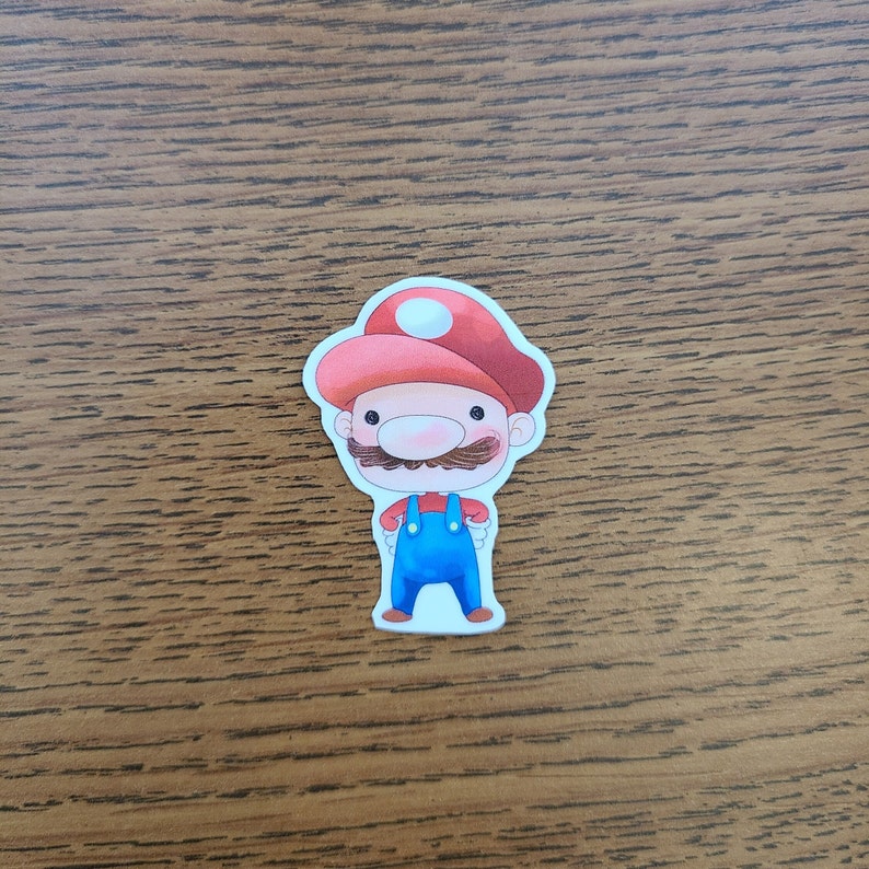 Super Cute Mario & Friends Stickers - Etsy