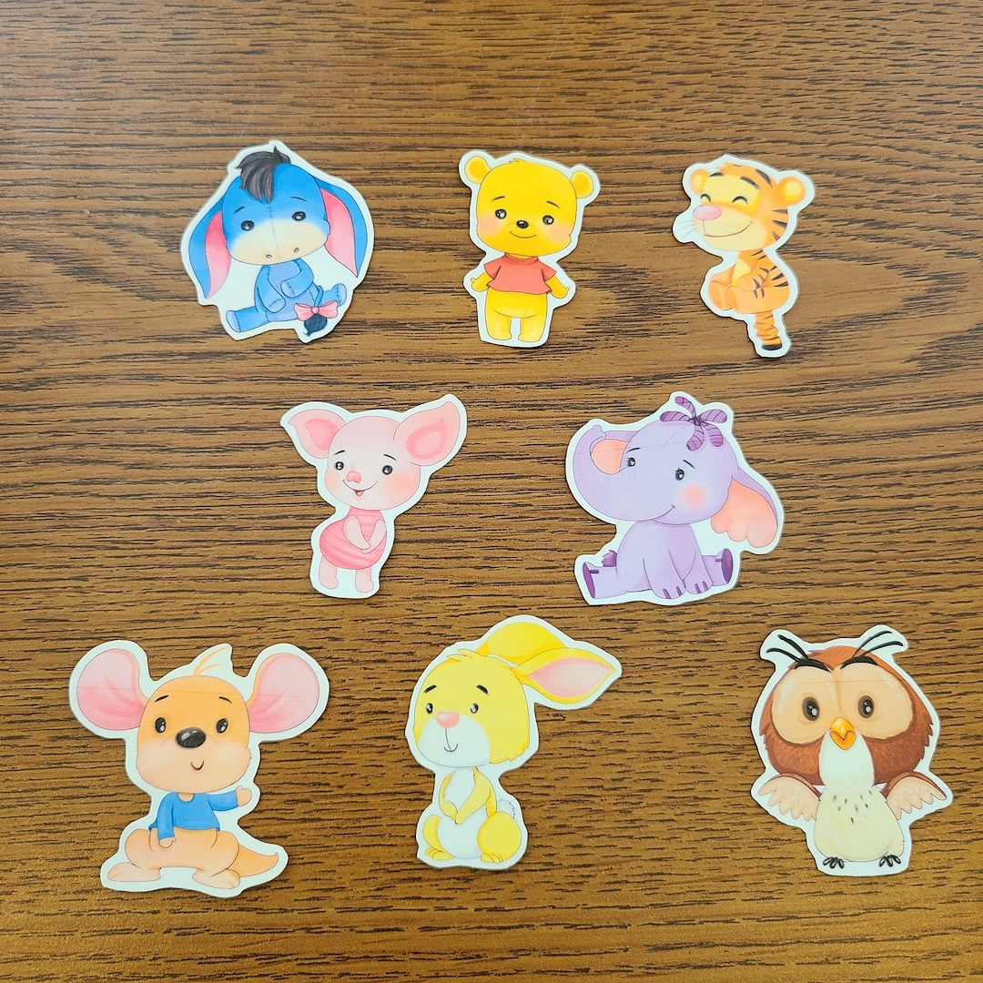 Super Cute Baby Pooh & Friends Stickers/baby Bear - Etsy