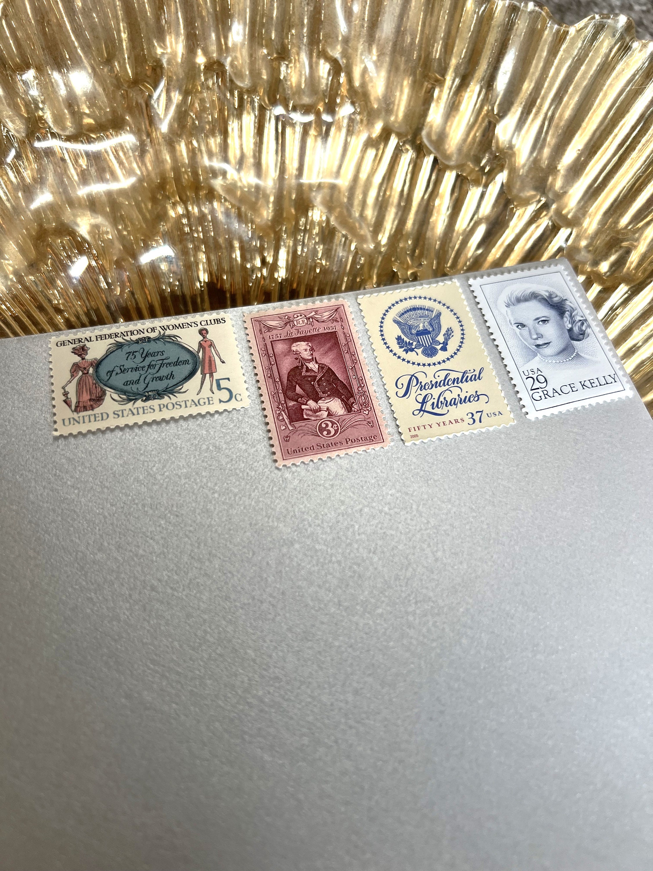 The Grace Kelly Collection - Curated USPS Stamp Set to Mail (5) 1oz ...