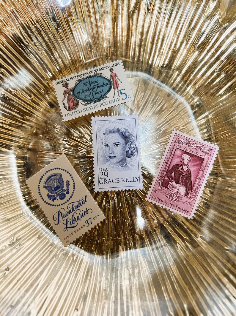 The Grace Kelly Collection - Curated USPS Stamp Set to Mail (5) 1oz ...