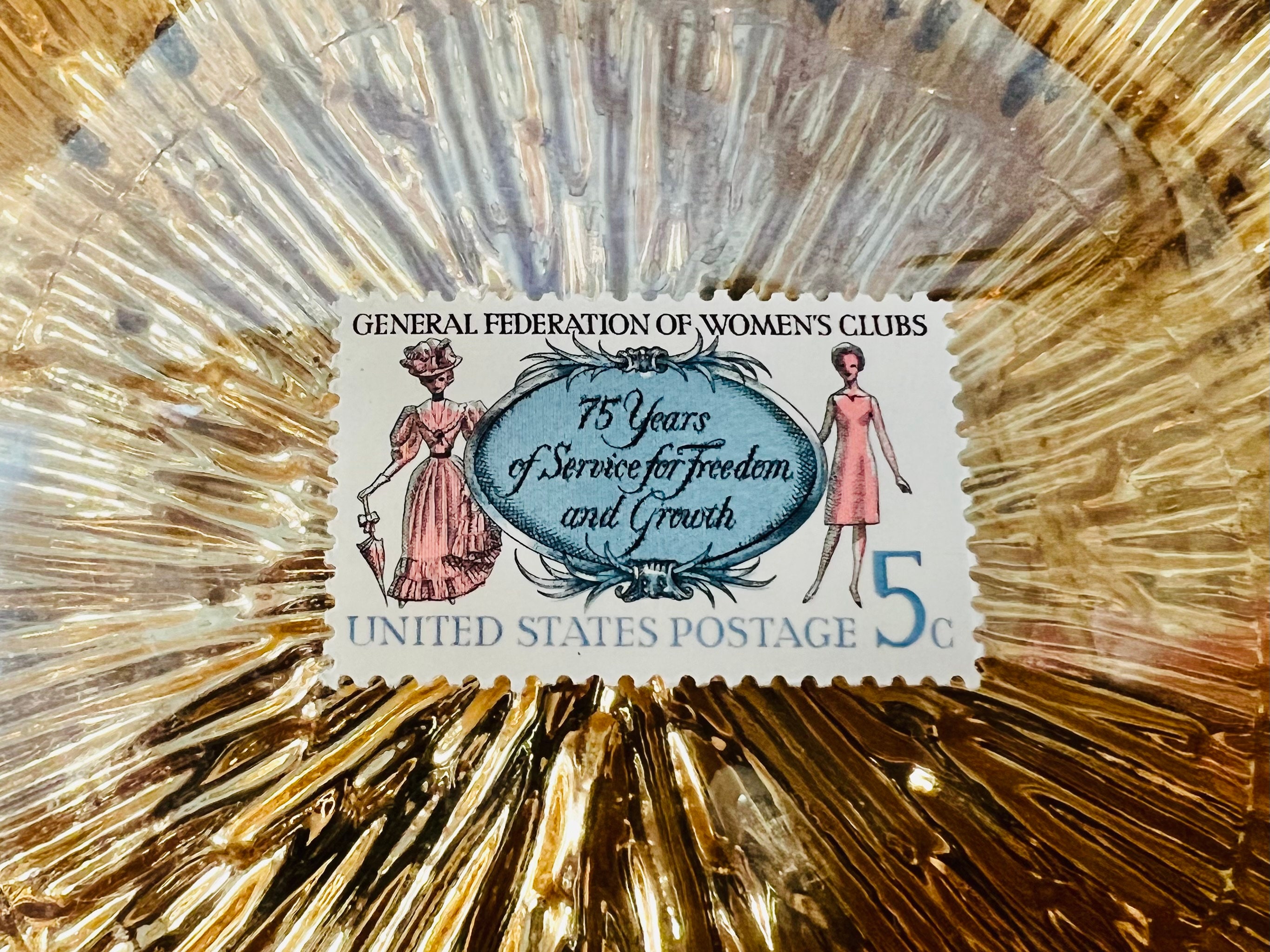 10 Vintage General Federation of Women's Clubs Unused USPS Postage ...