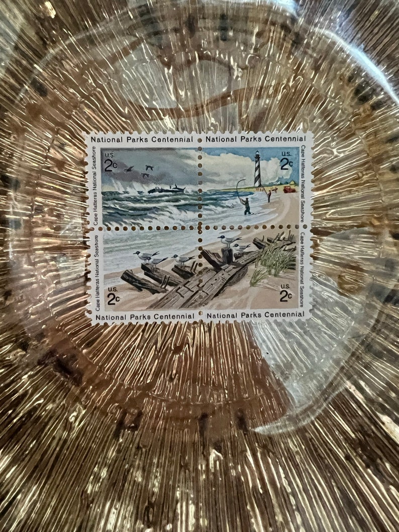 12 Vintage National Parks Centennial Cape Hatteras Unused Stamps ...